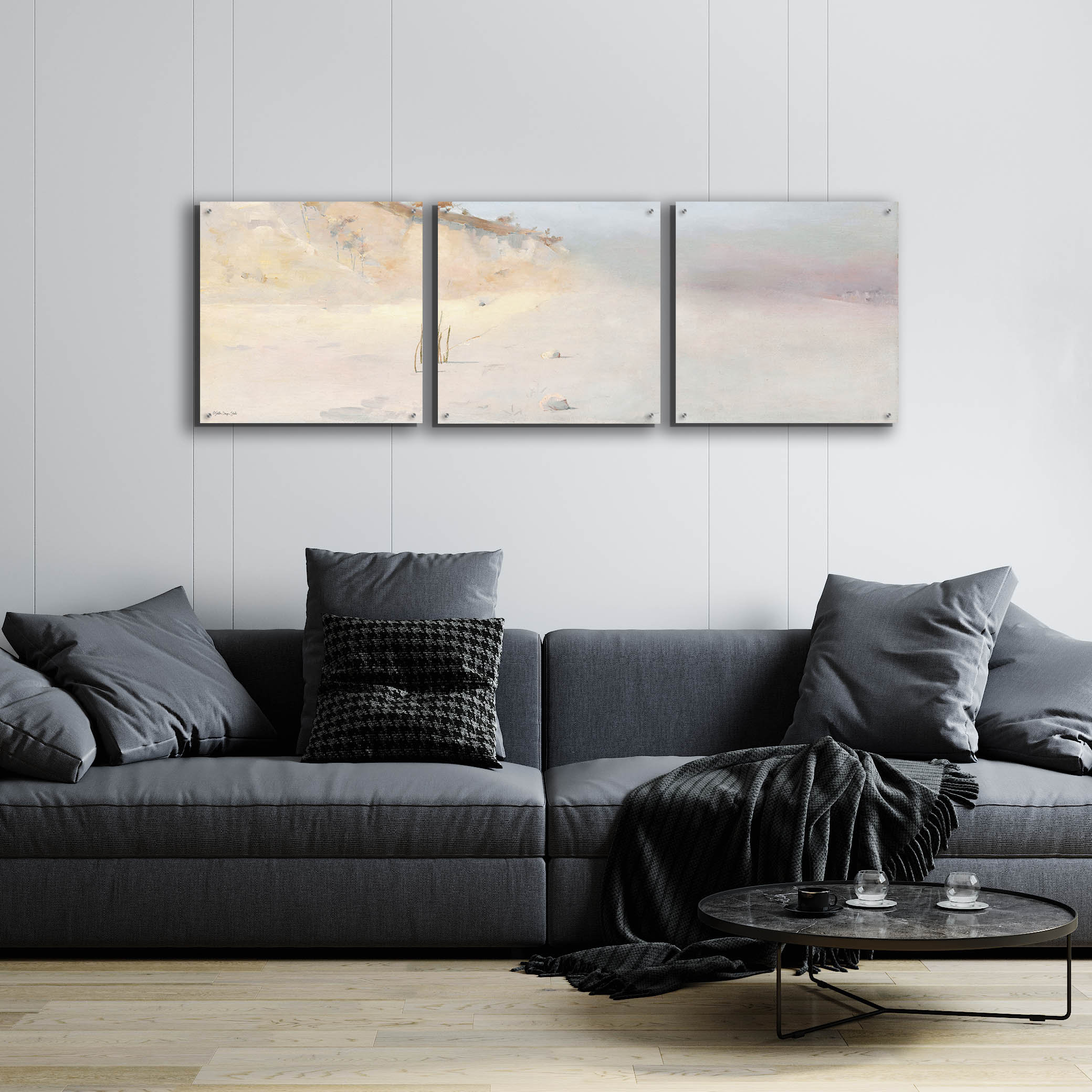 Epic Art 'Landscape' By Stellar Design, Acrylic Gl " Landscape " by Stellar Design Studio | Wayfair